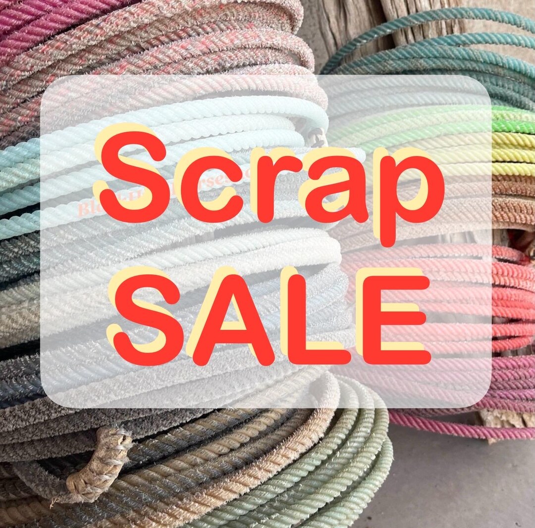Lasso Lariat Cowboy Ropes - CRAFTING/DECOR Only | Rope Scrap Bundle ...