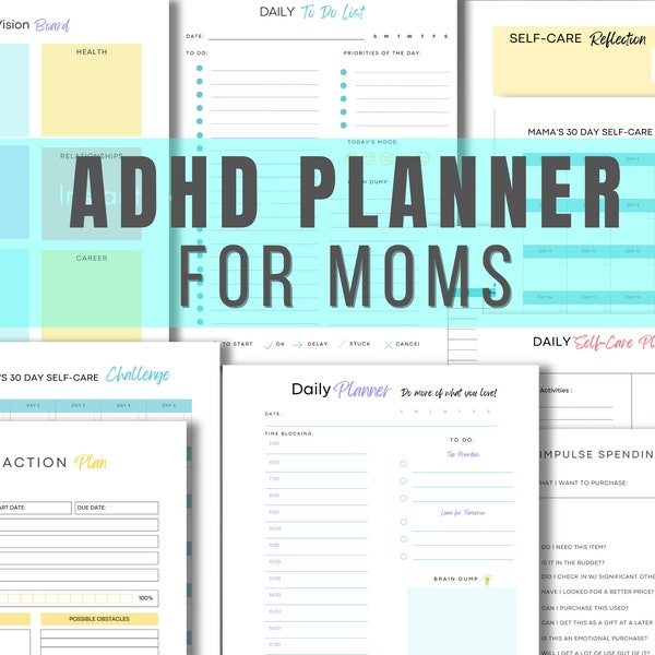 Mom Planner - Etsy