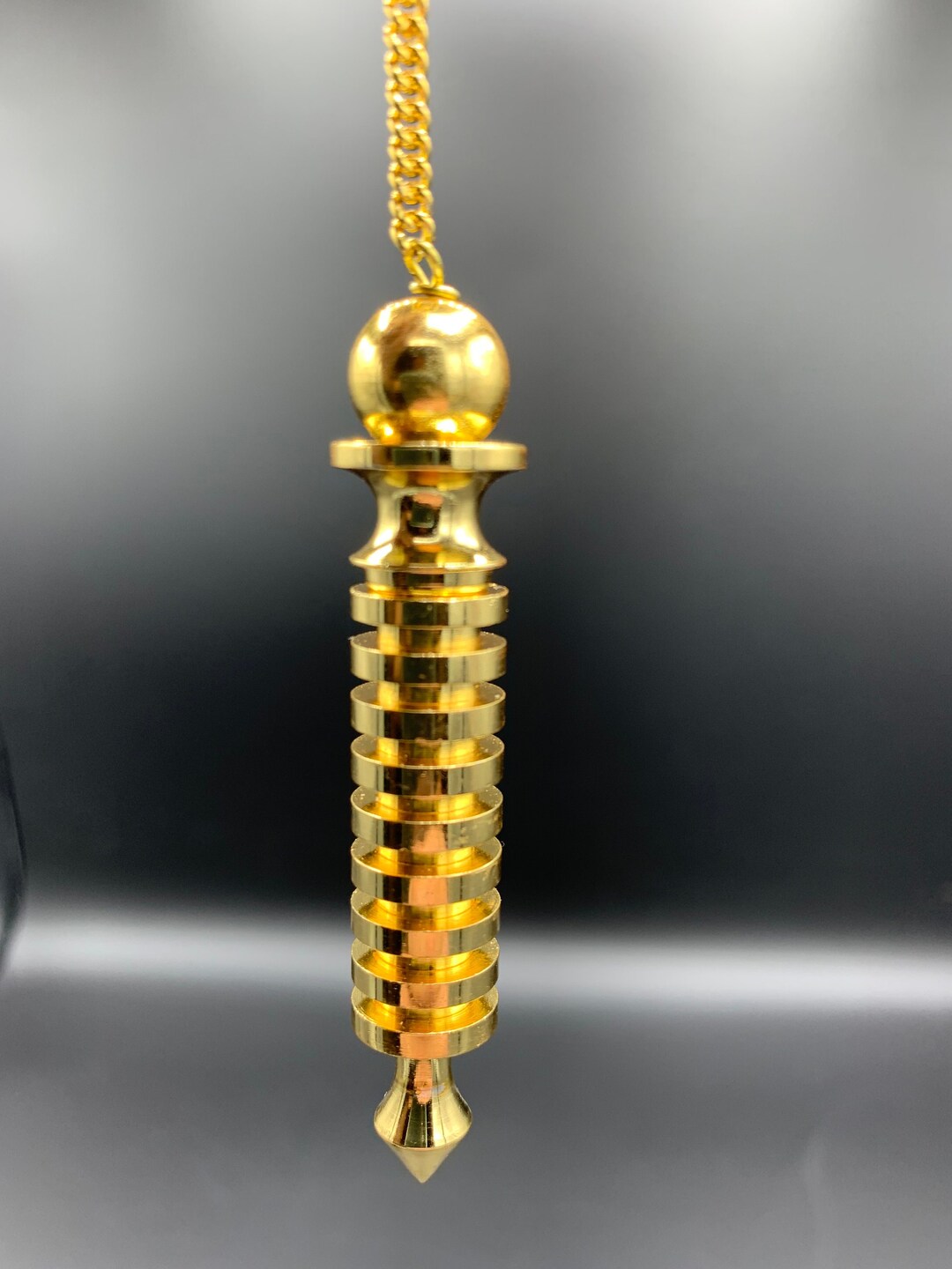 Pendolo Iside Ottone Radiestesia Lucida Pendoli 7 cm incluso - Etsy Italia