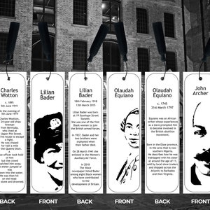 Black History Bookmarks,black History,bookmarks,inspirational Black ...