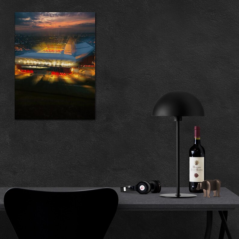Anfield Stadium View,liverpool FC Wall Art,under the Lights,photography ...