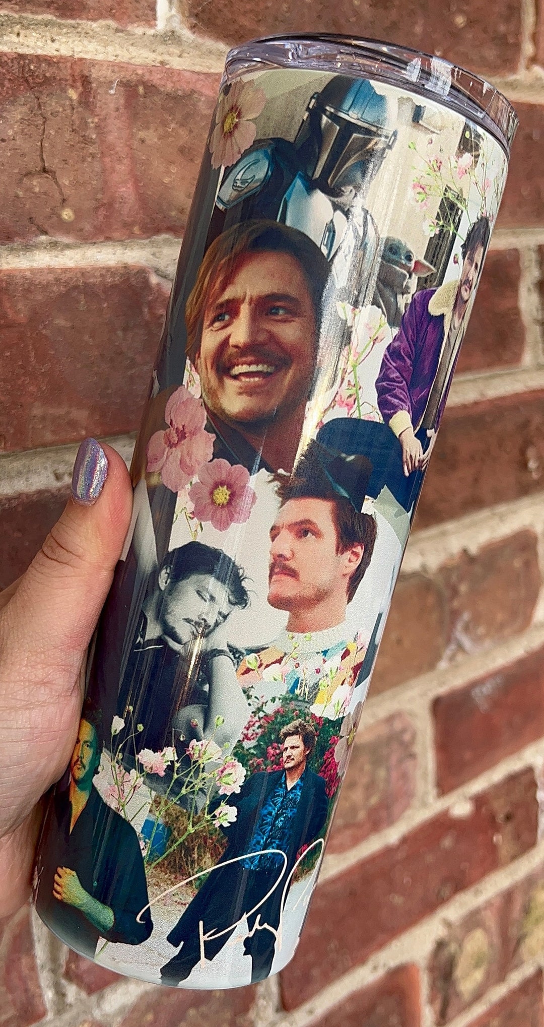 Pedro Pascal Scrapbook 20oz Tumbler - Etsy