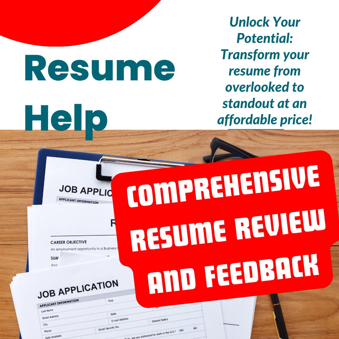 Professional Resume Review & Feedback – Non-ai, Detailed CV Critique ...