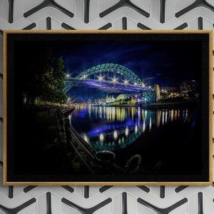 Digital Print | Tyne Bridges Print | Newcastle Prints | Newcastle ...