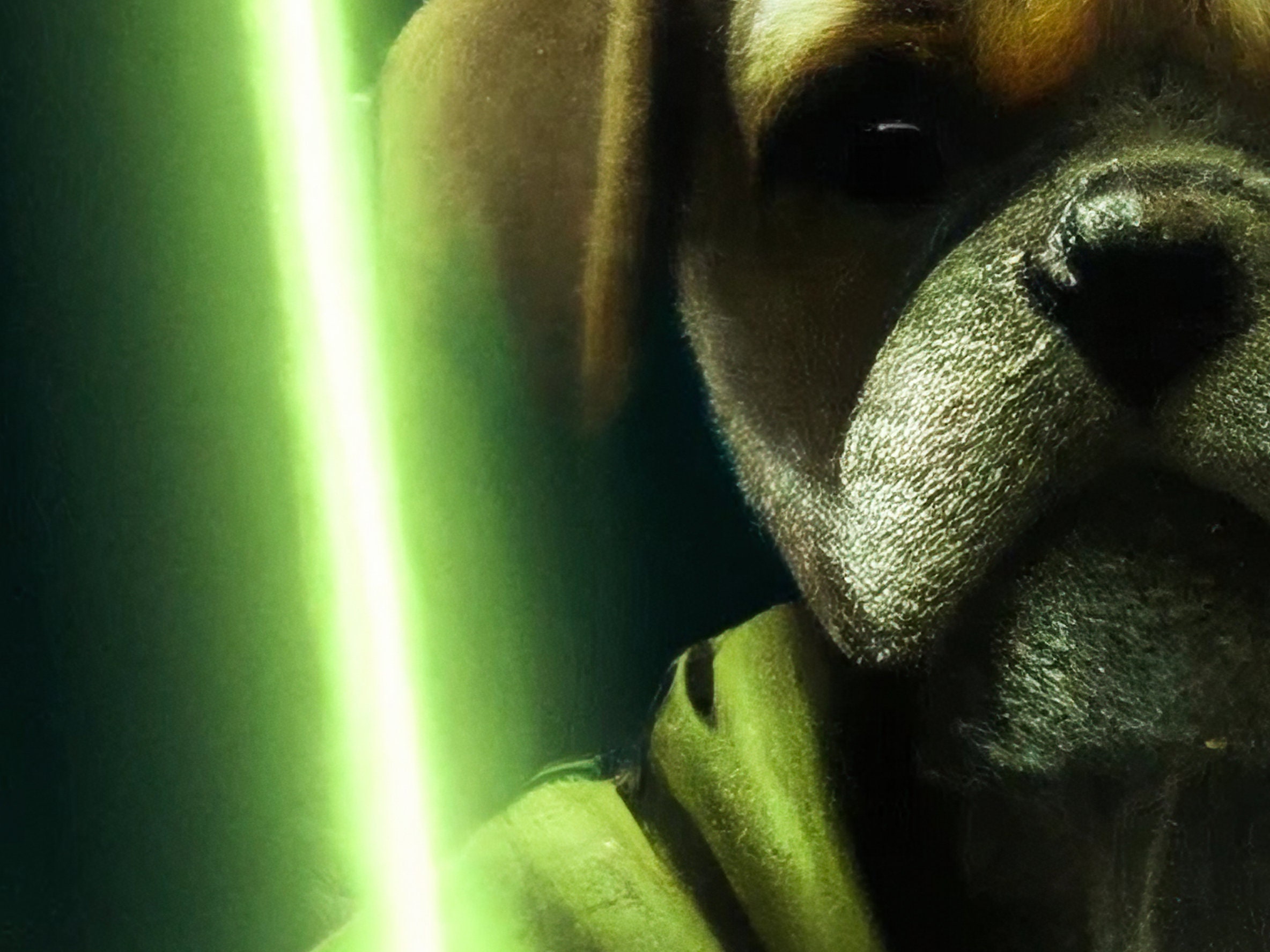 Funny Dog Print Sci-fi Dog Dog Prints Buy the Set of 4 - Etsy