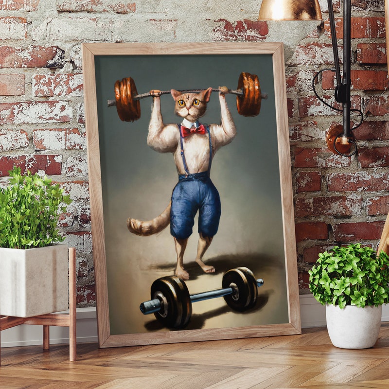Cat Poster - Etsy