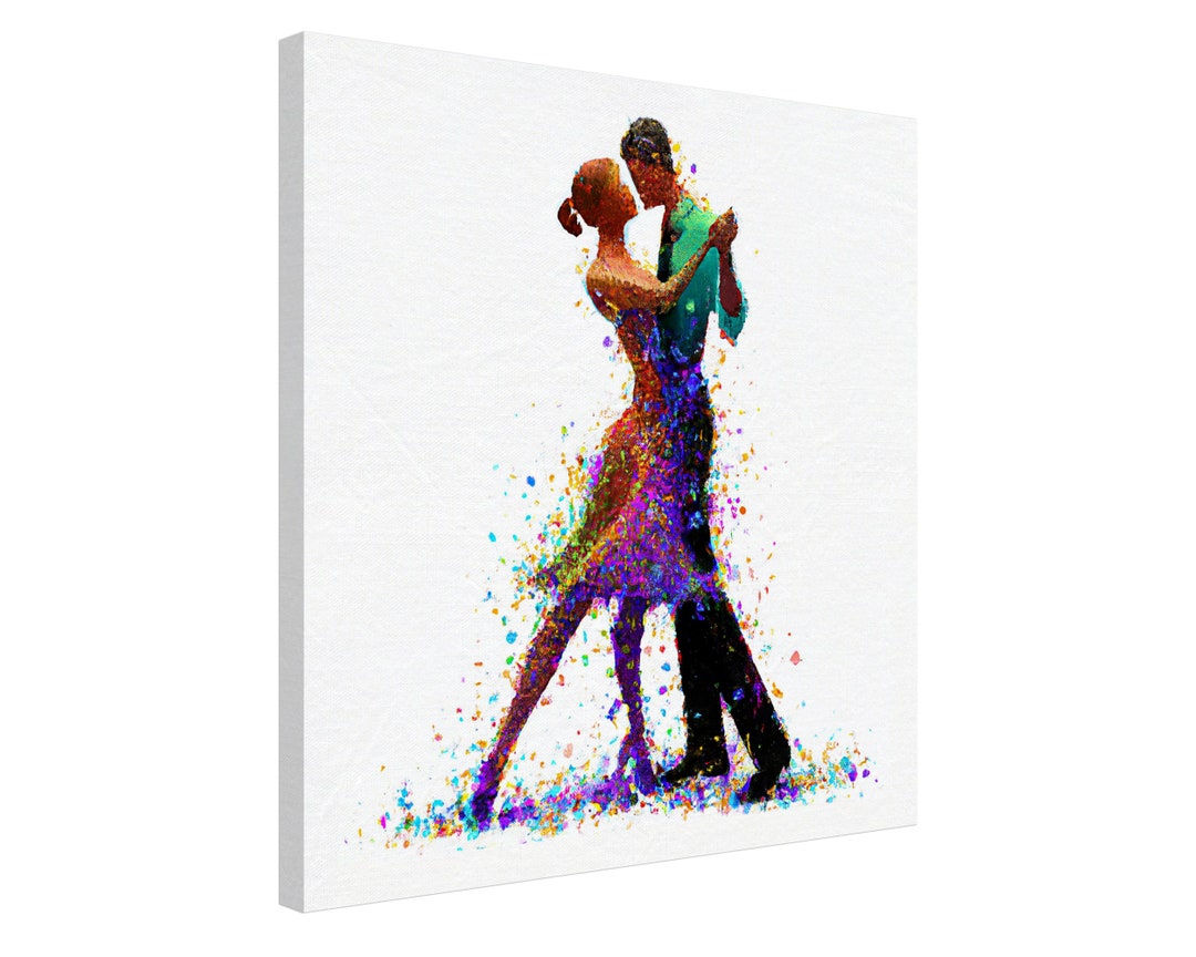 Glittering Tango Embrace | Original Digital Art by Seeress | 20"x 20 ...