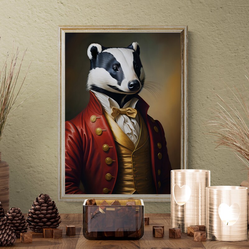 Badger Art - Etsy