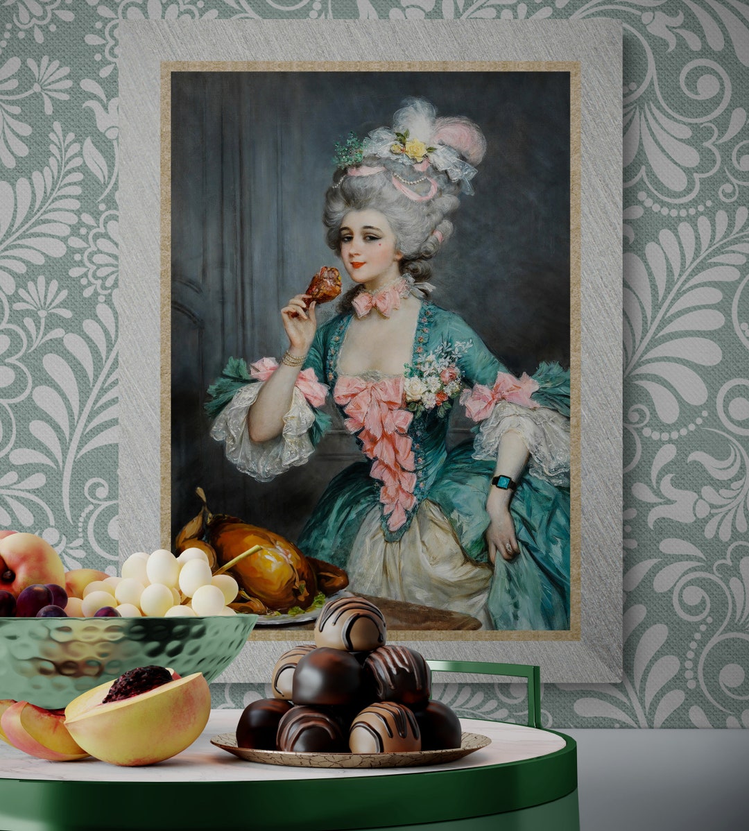 Funny Victorian Woman Altered Antique Portrait Art | Whimsical Vintage ...