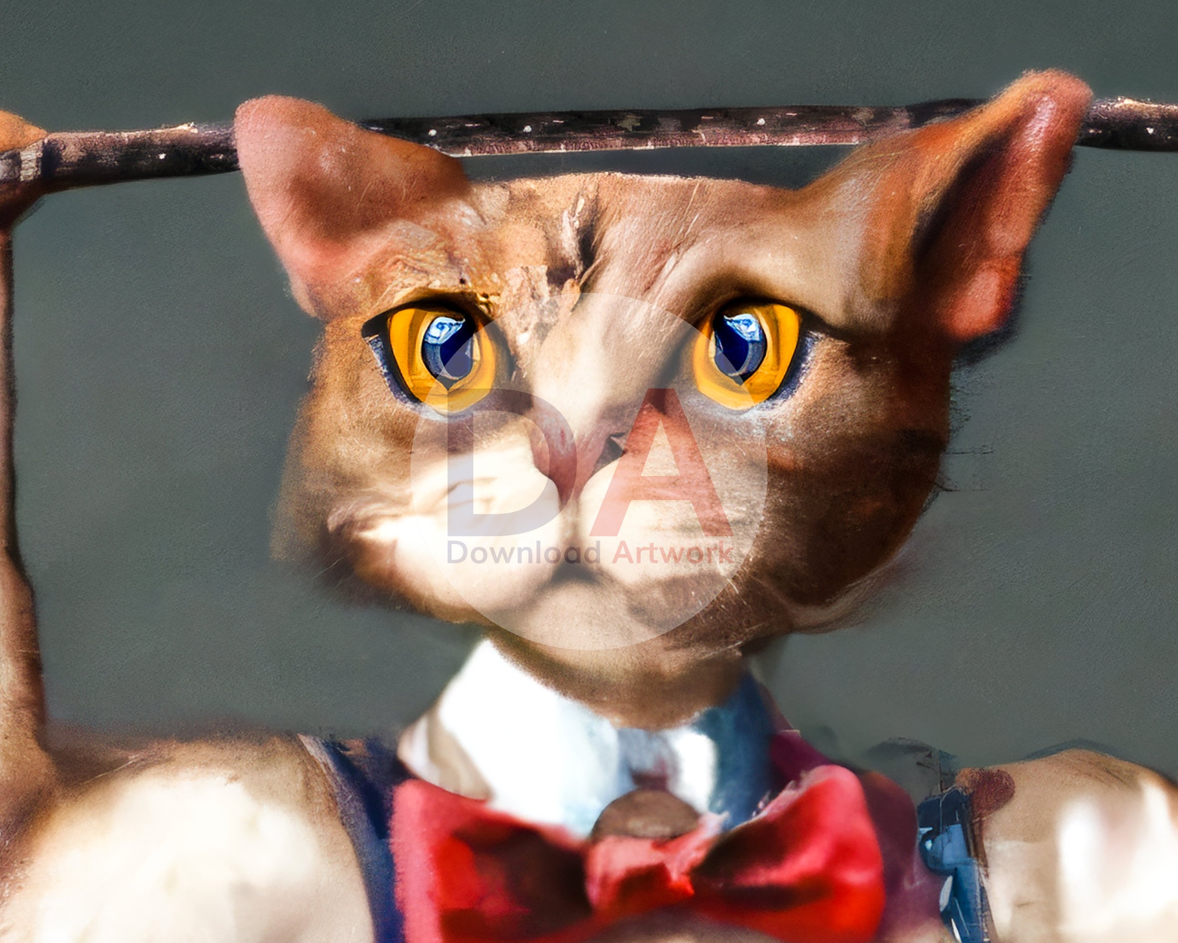 Printable Funny Cat Poster A4 to Ultra Large Print Cat Mom Cat Lover ...