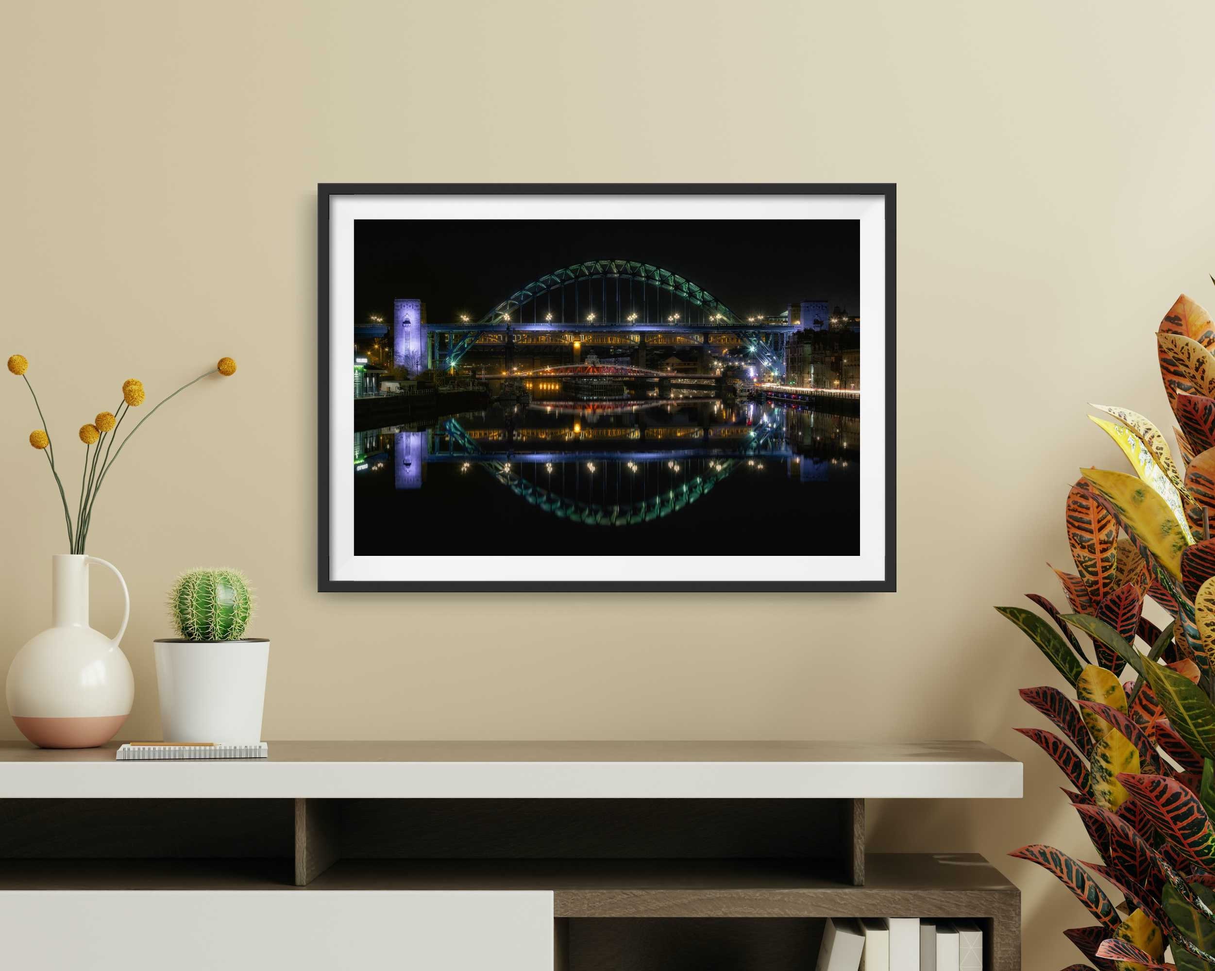 Digital Print | Tyne Bridges Print | Newcastle Prints | Newcastle ...