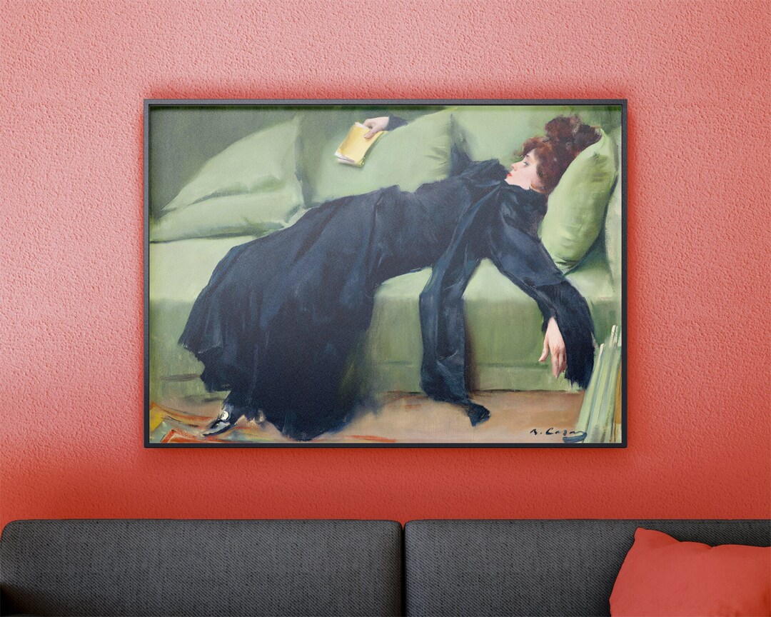Decadent Young Woman | Moody Vintage Art | Digital Download | After the ...