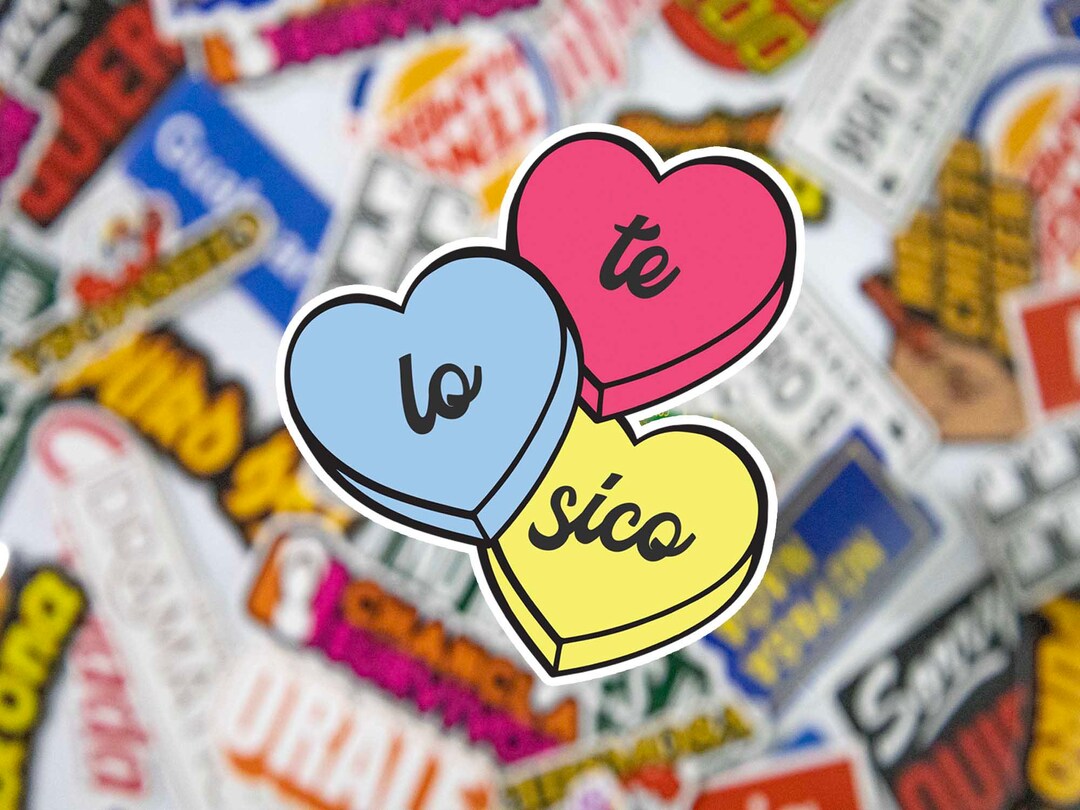 Te Lo Sico Sticker | Spanish Sticker | Regalos En Español | Mexican ...