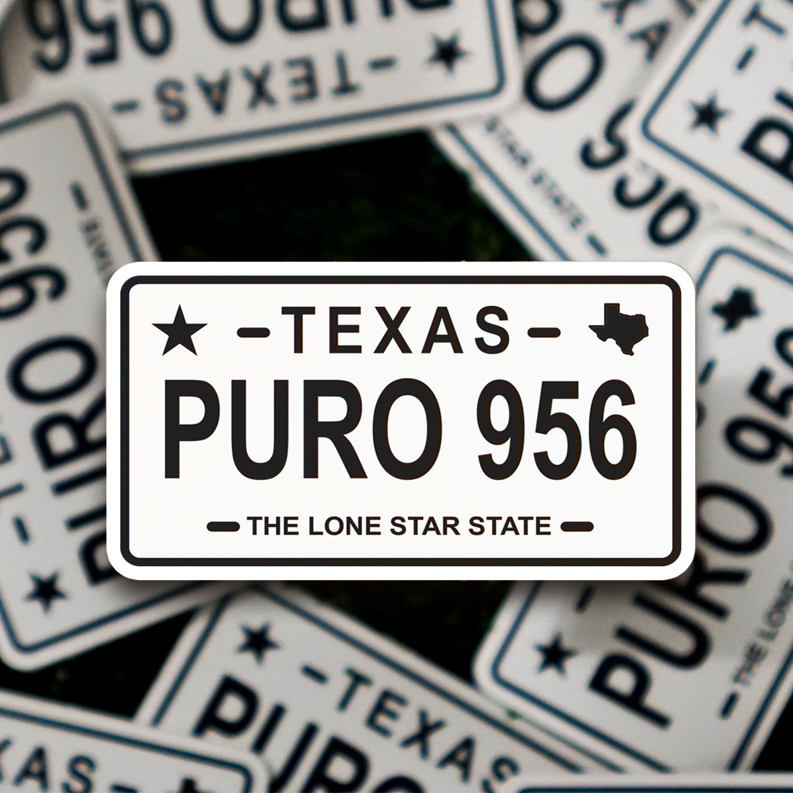 Puro 956 Sticker Rio Grande Valley Sticker South Texas Art - Etsy