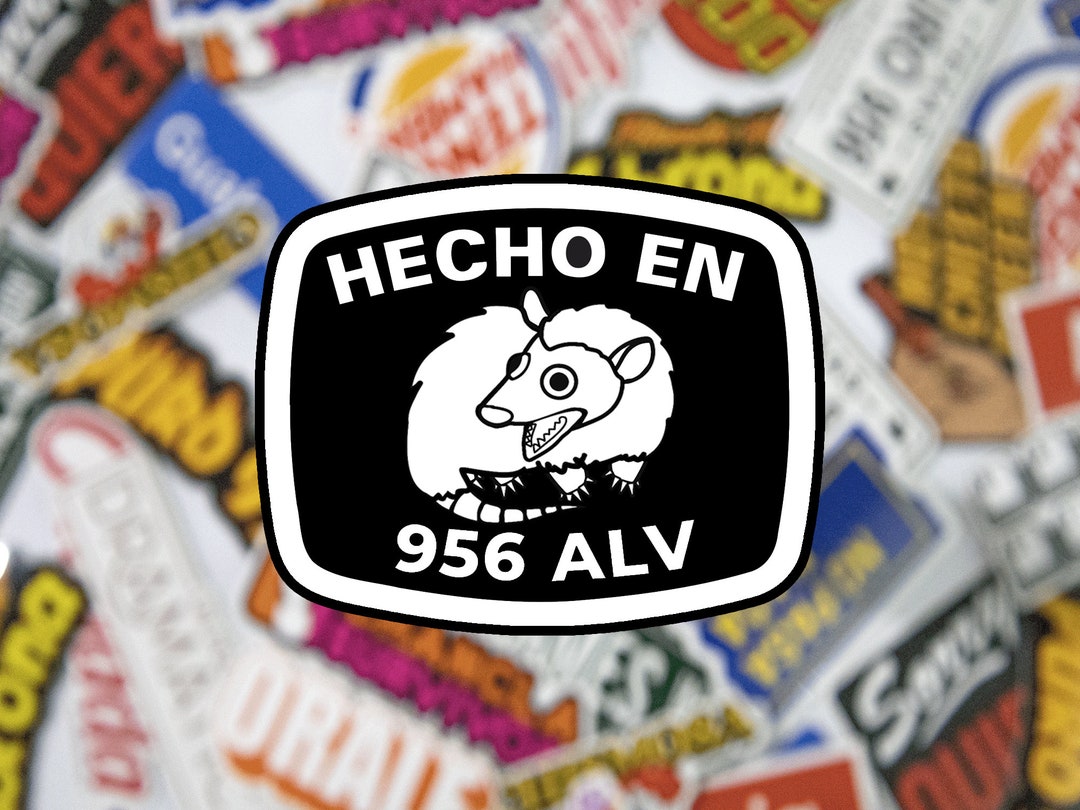 Hecho En 956 Sticker Rio Grande Valley Sticker South Texas Art 956 Cuh ...