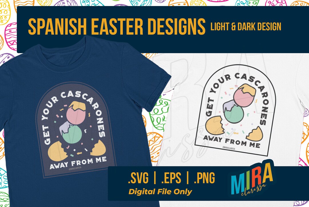 Spanish Easter PNG SVG Bundle | Conchas | Mexican Easter | Latina ...