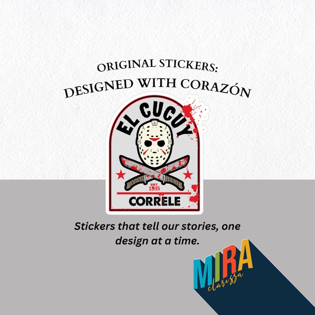 El Cucuy Sticker | Mexican Sticker | Funny| Bruja | Spanish Sticker ...