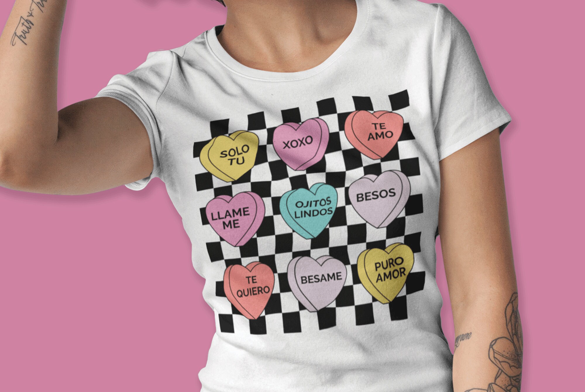 Spanish Valentine's Day PNG SVG Bundle, Mexican Valentines, Spanish ...