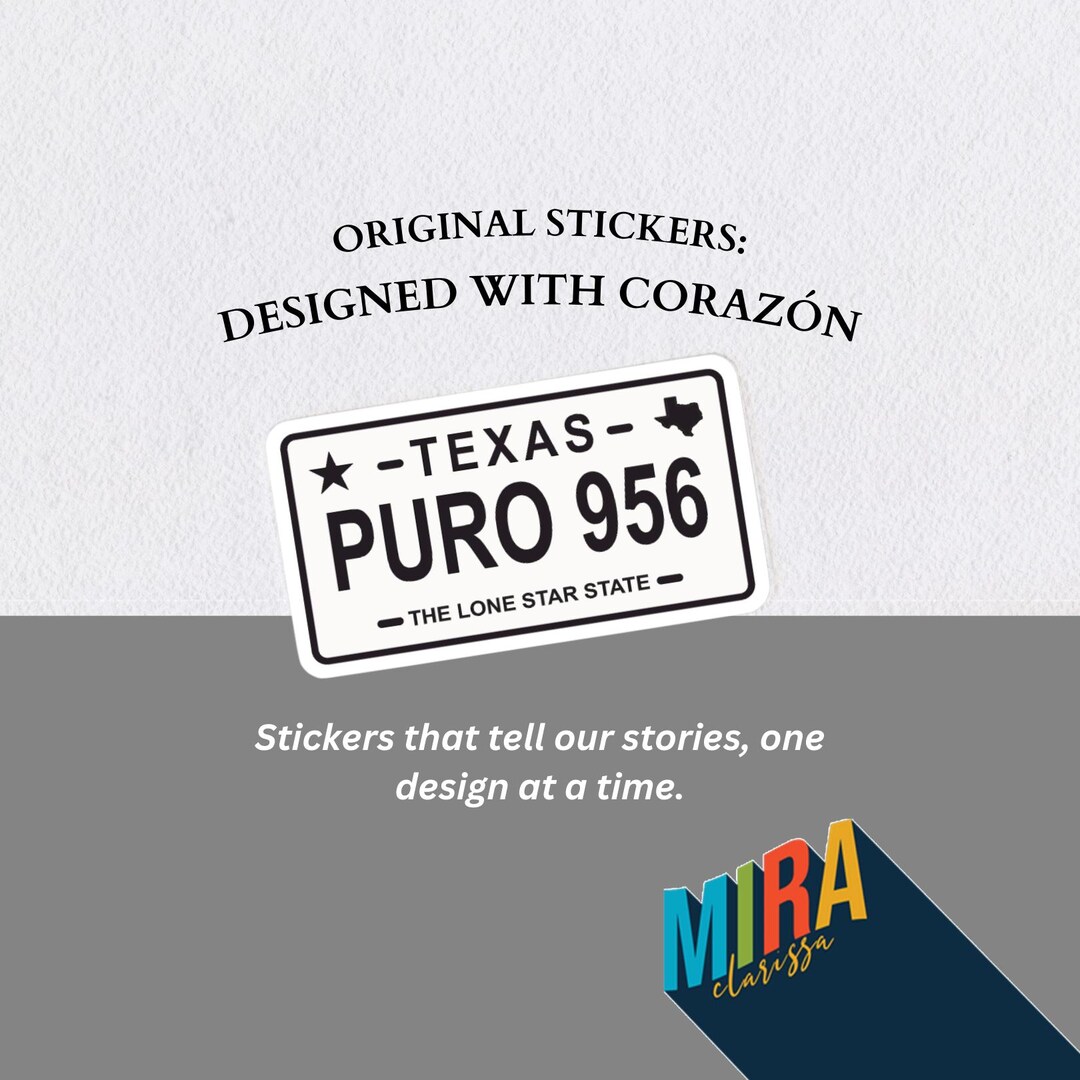 Puro 956 Sticker | Rio Grande Valley Sticker | South Texas Art | 956 ...