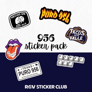 956 Sticker Pack | Nambe Sir, Nambe Miss | Mcallen Texas | Rio Grande ...