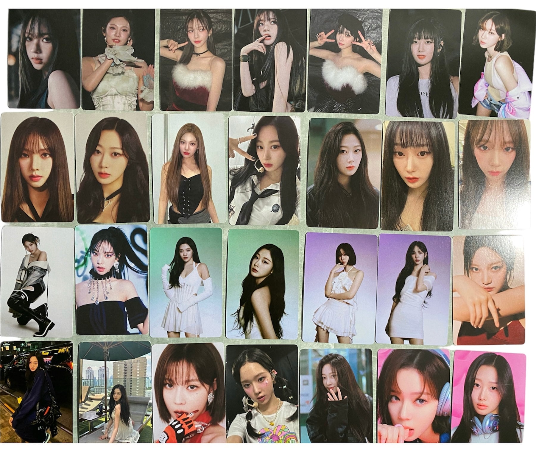 Aespa Synk Hyper Line Photocard Karina Giselle Ningning Winter Kpop ...