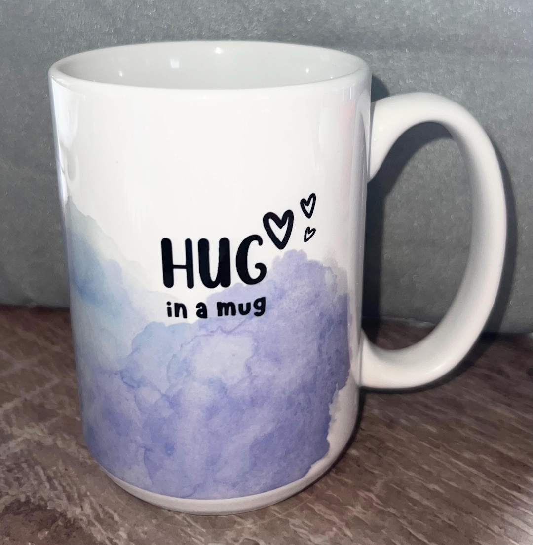 Sending You a Hug in a Mug, Hug in a Mug, Encouragement Gift, Uplifting ...