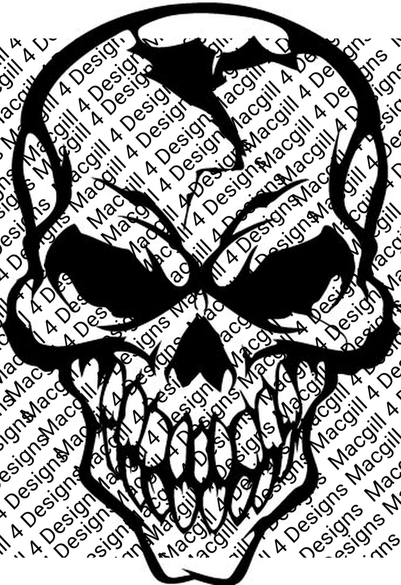 Skull SVG - Etsy