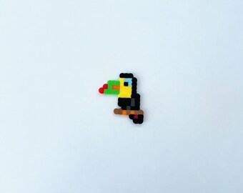 Toucan 3D Perler Bead Pattern Tutorial - Etsy