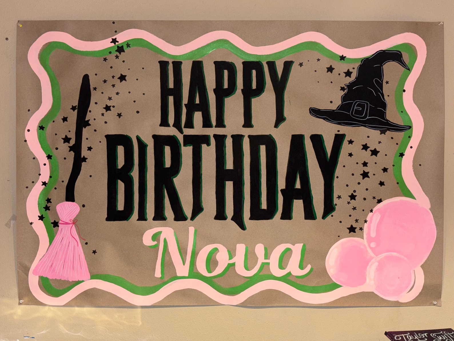 Witch Themed Birthday Banner - Etsy