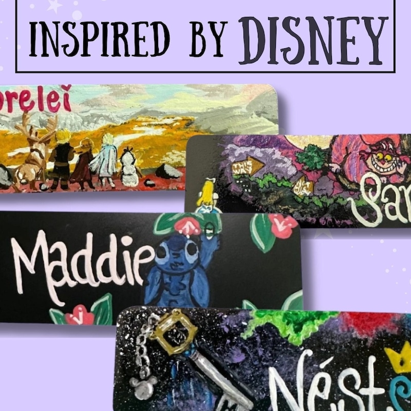 Mickey Name Tag - Etsy