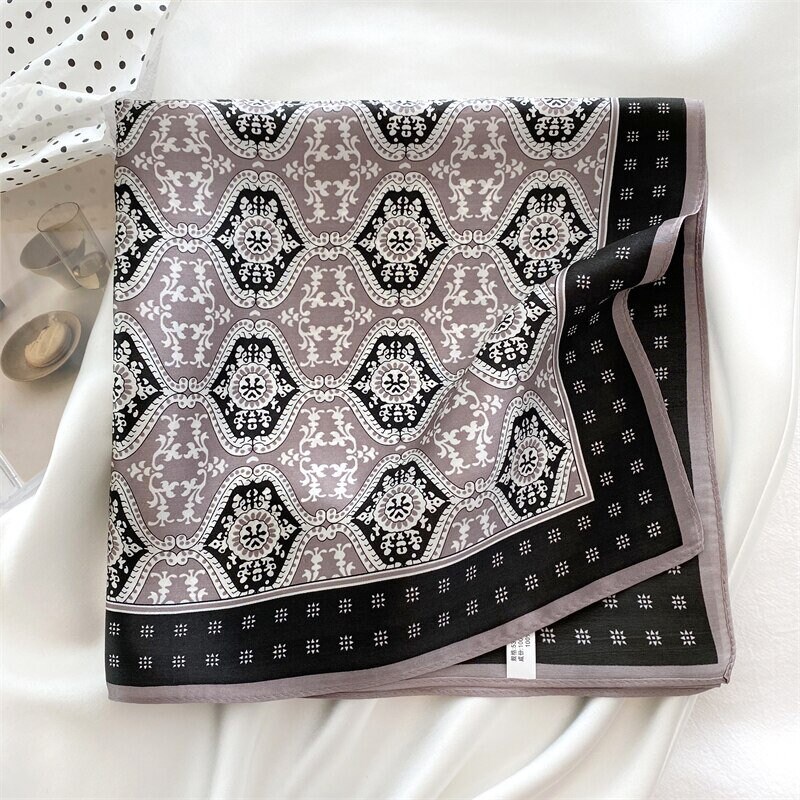 100% Mulberry Silk Scarf Women Neckerchief Small Scarves - Etsy Canada