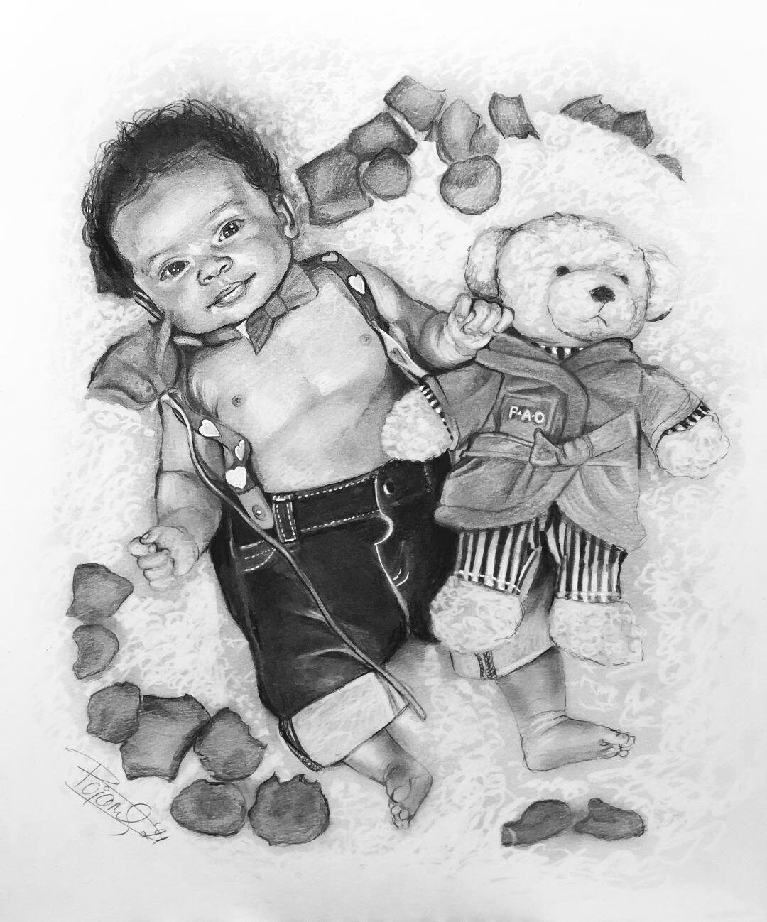 Custom Made Art, Drawings, Custom Made Drawings, Hand Drawn Portraits ...