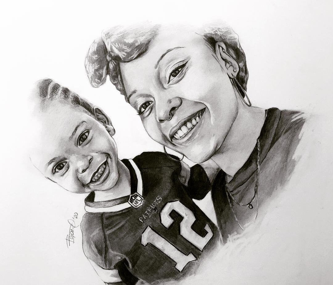 Custom Made Art, Drawings, Custom Made Drawings, Hand Drawn Portraits ...