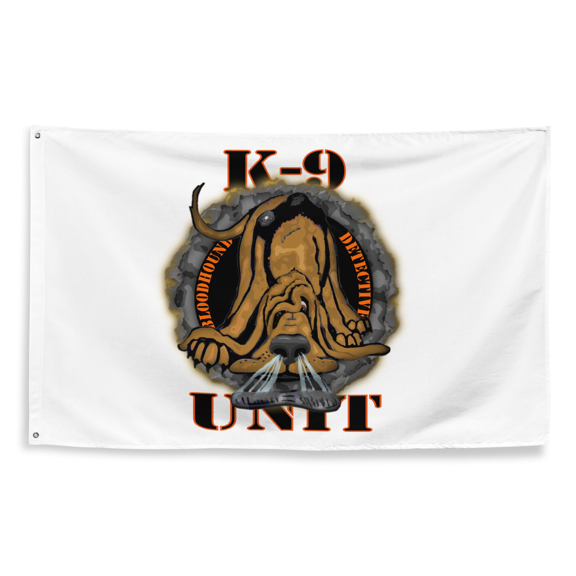 Bloodhound Detective K-9 Unit Flag - Etsy