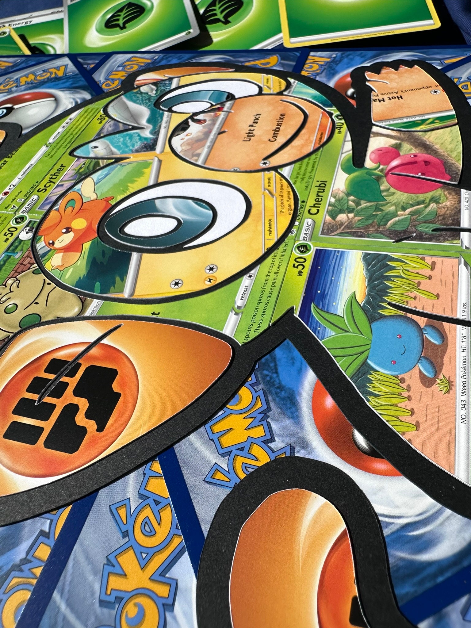 Grookey / Scorbunny / Sobble Pokémon Card Cut Art - Etsy