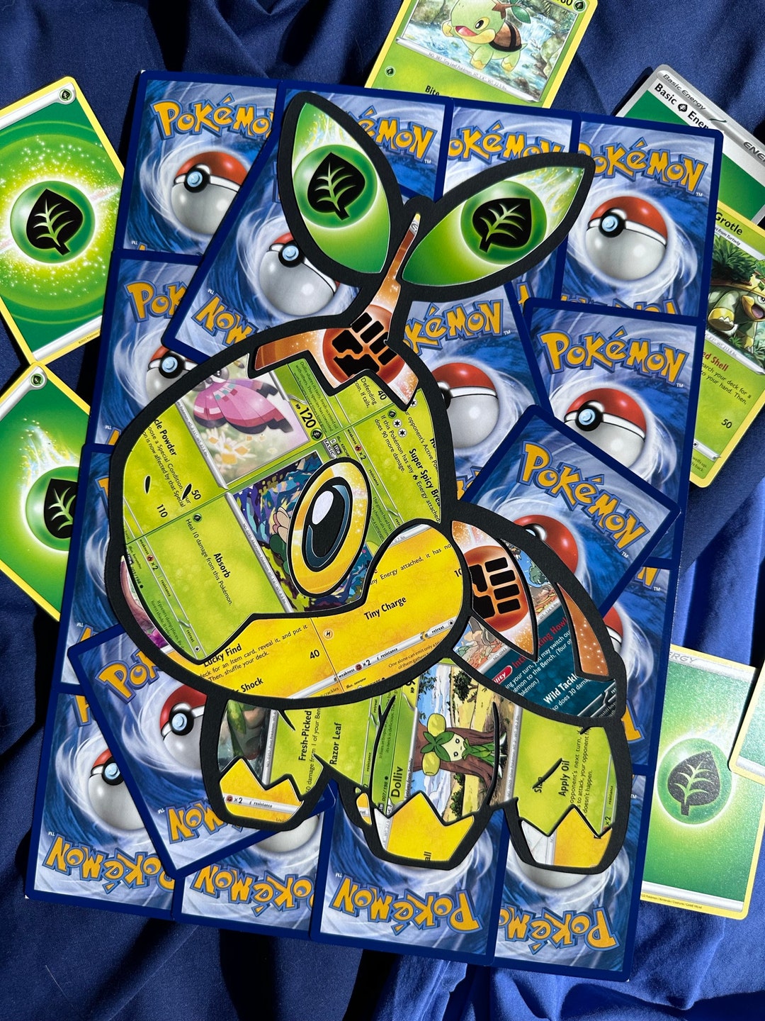 Turtwig Pokémon Card Cut Art - Etsy