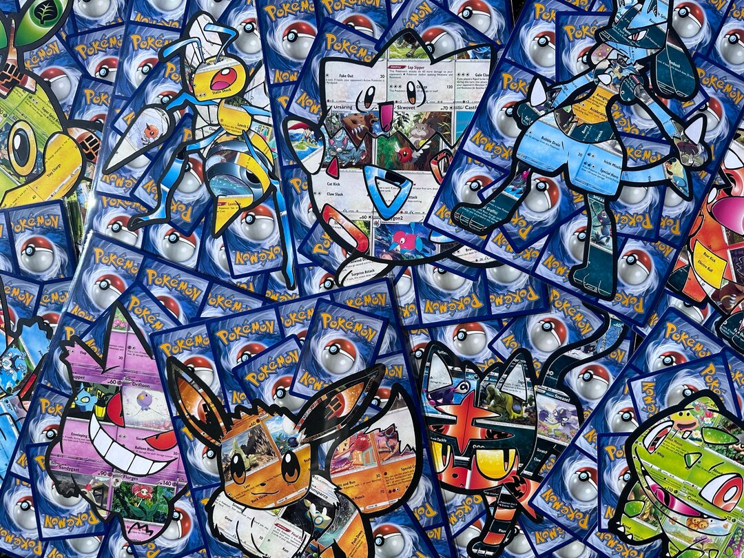 Commission for Custom Pokémon Card Cut Art - Etsy