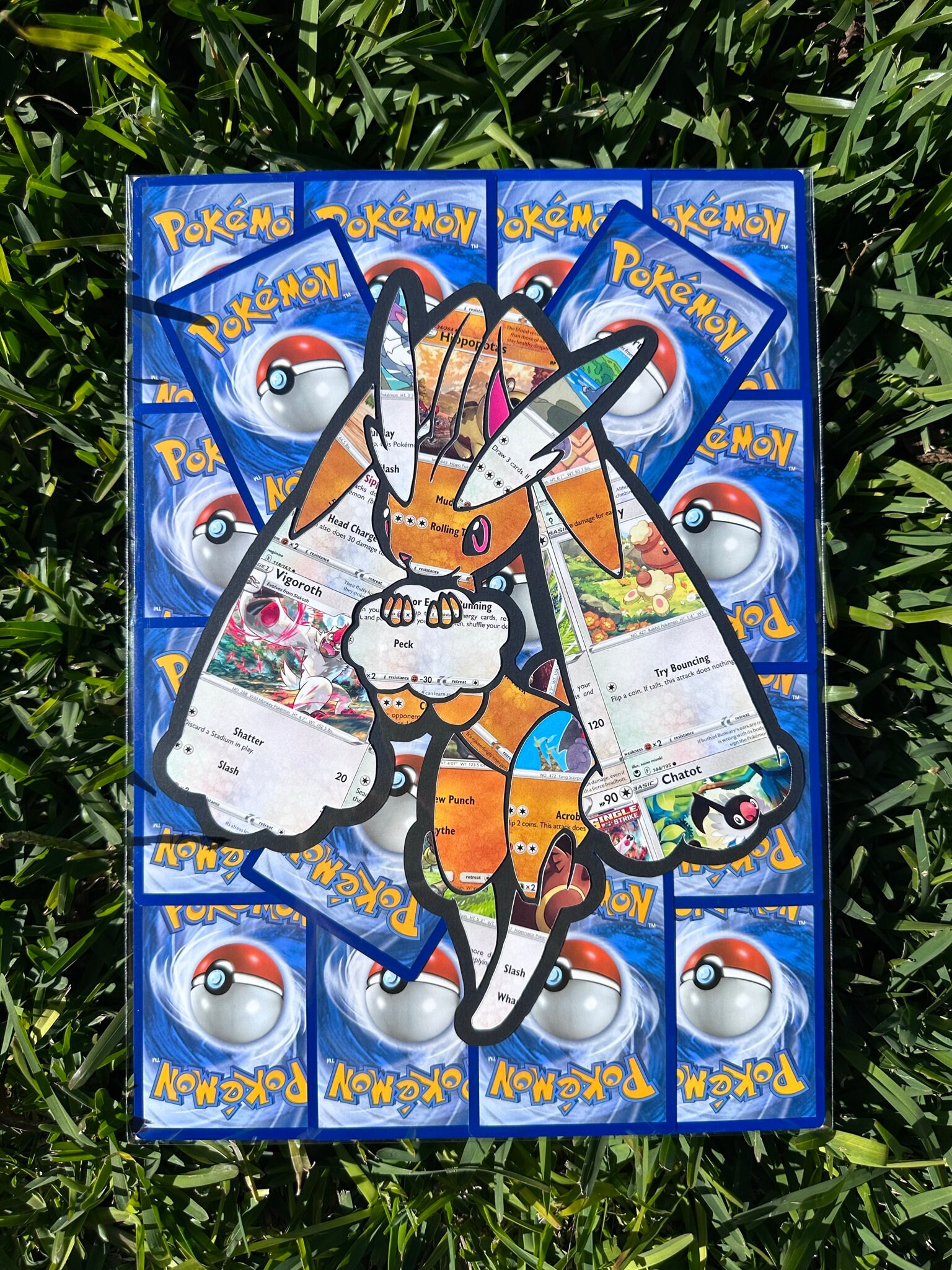 Commission for Custom Pokémon Card Cut Art - Etsy