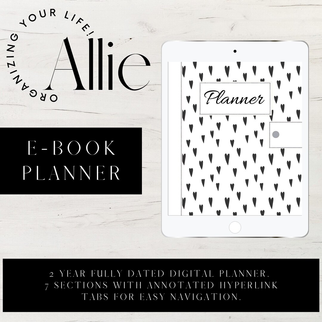 Digital Planner 2023 2024 Dated Weekly Calendar, Weekly and Daily ...