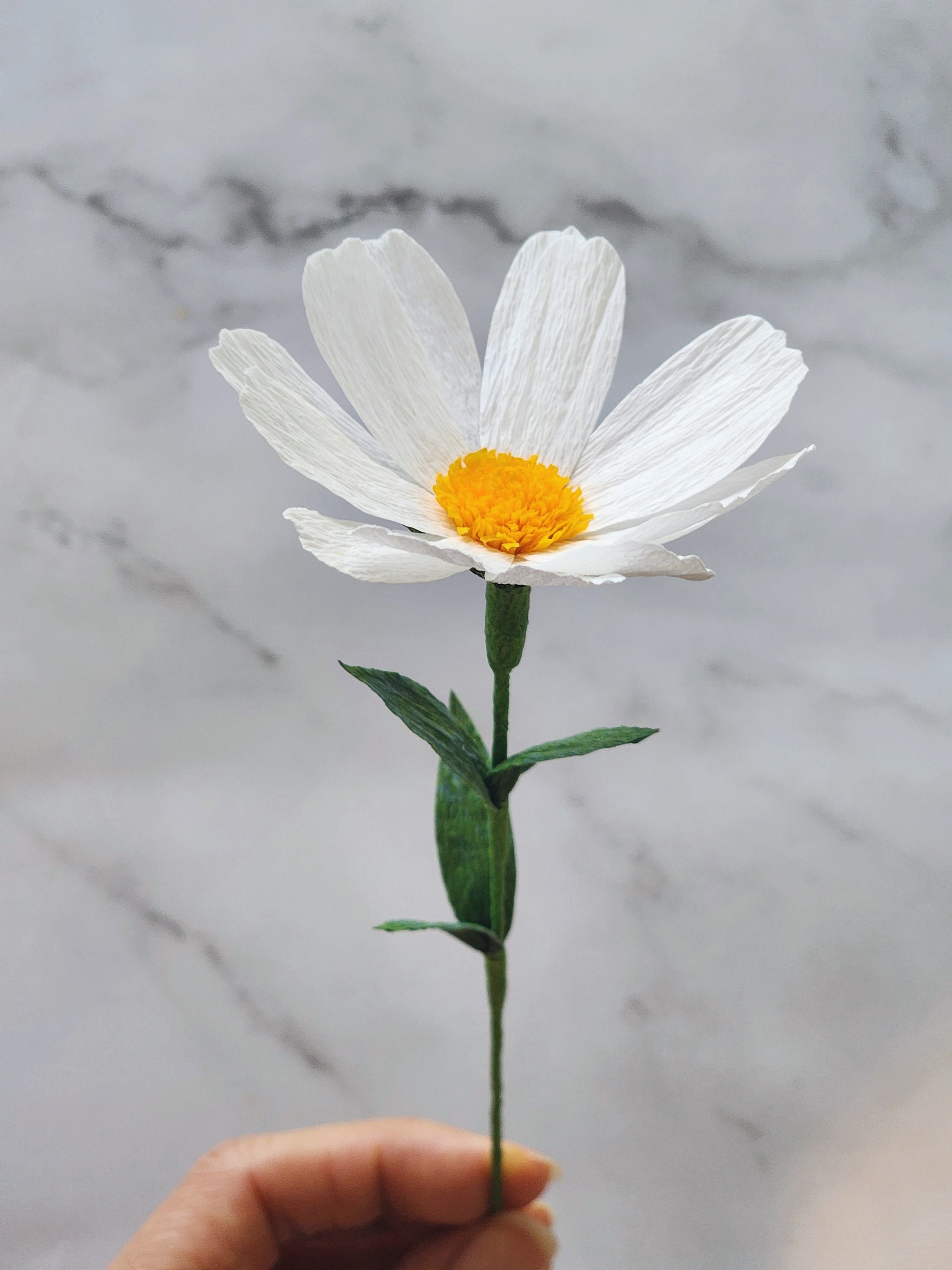 Daisy Kit DIY | Handmade Flowers | Kits | Daisy | Make Your Own Paper ...