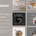 40 Coffee Instagram Posts | Cafe Social Media Template | Cafe Instagram ...