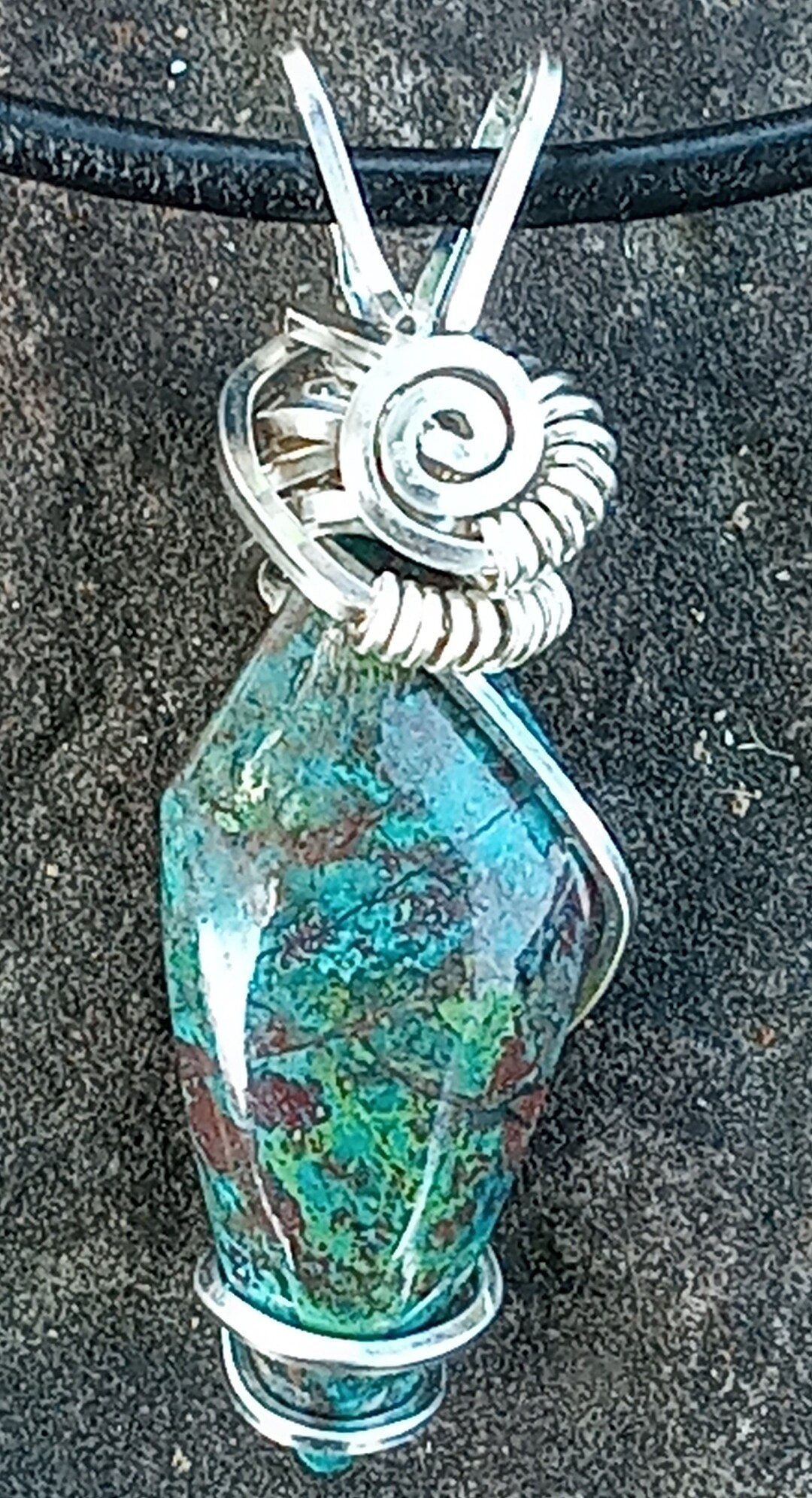 Parrot Wing Chrysocolla - Etsy