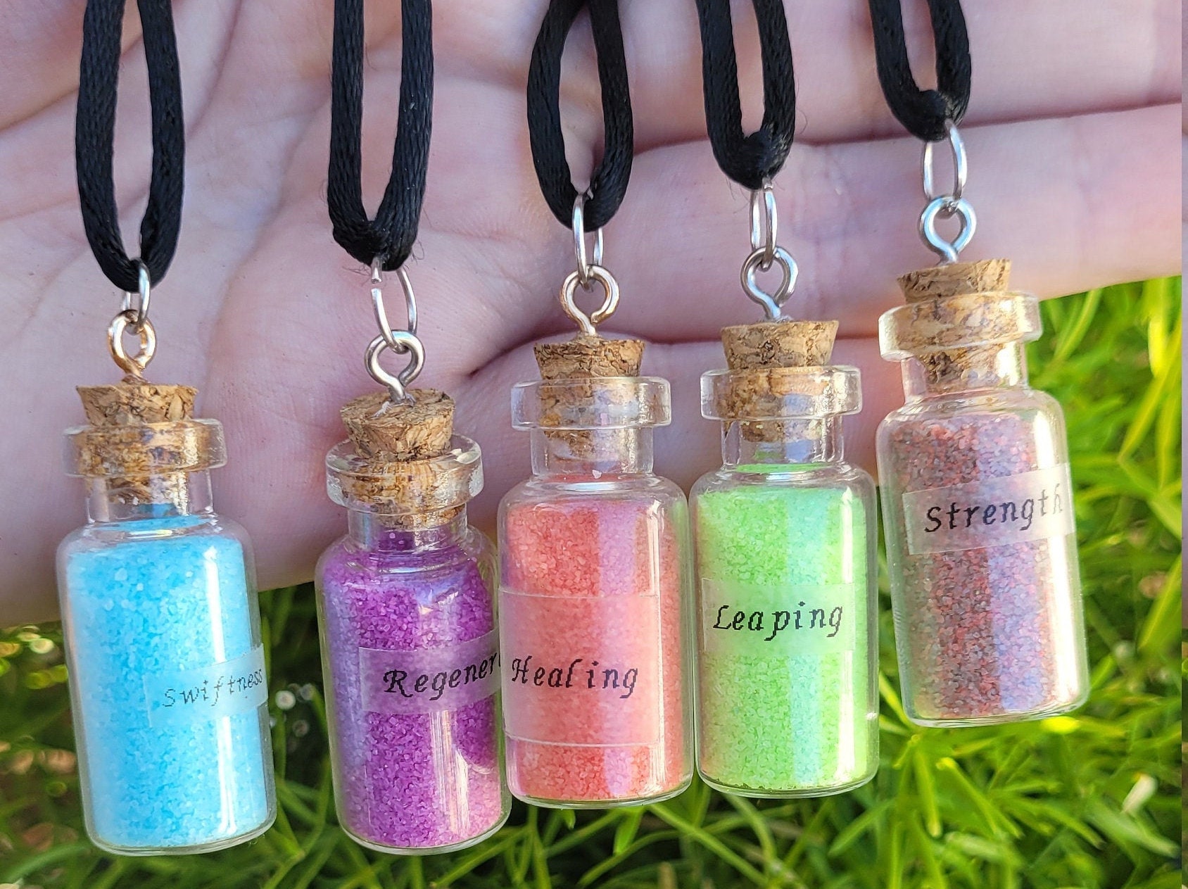 Minecraft Potion Bottle Necklace - Etsy