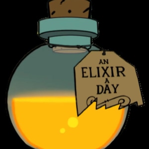 The Owl House Eda Potion an Elixir a Day NOT EDIBLE Potion Tabletop ...