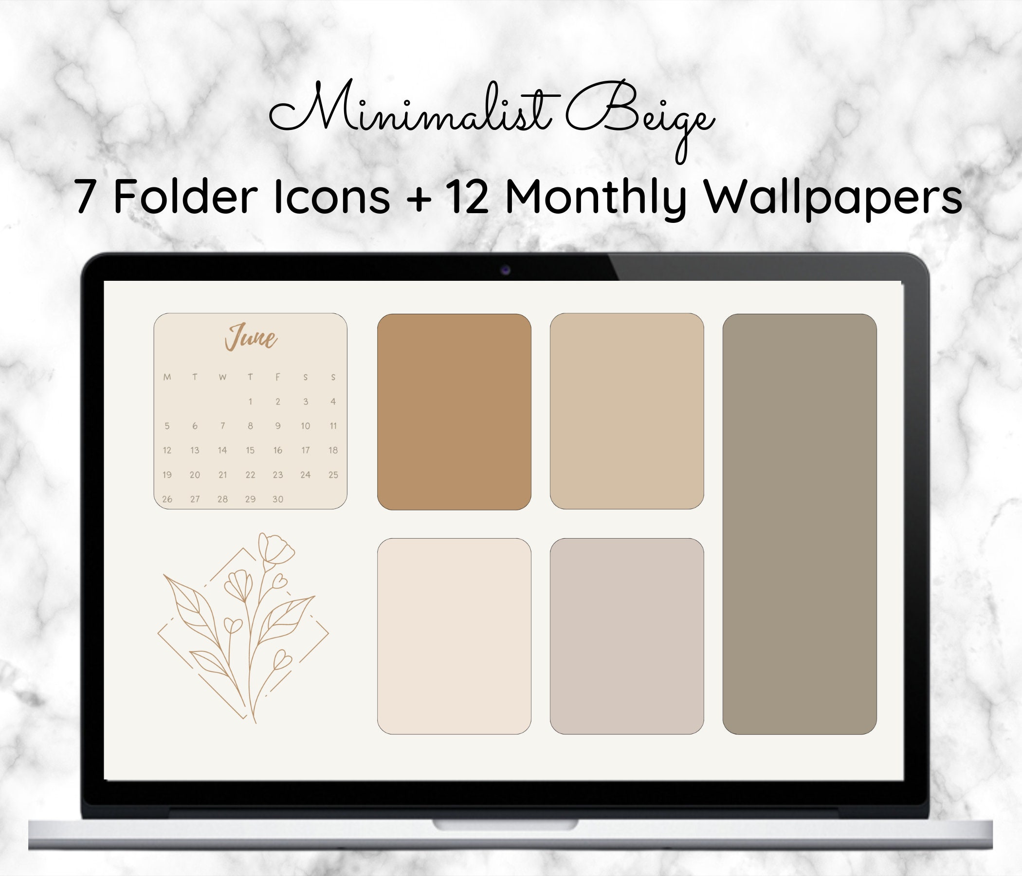 Beige Desktop Wallpaper