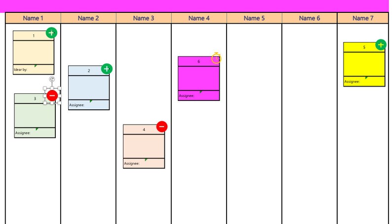 Brainstorming Board Excel Sheet - Effortlessly Generate and Evaluate ...