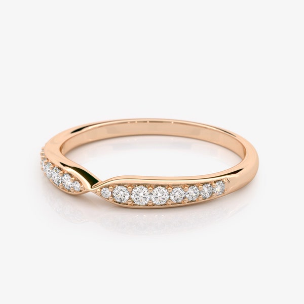 Simple Diamond Ring - Etsy