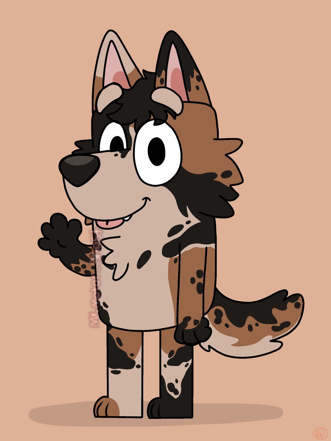 Fursona Bluely Furry Your Character Here Ych - Etsy