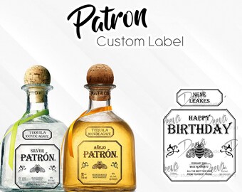 Custom Patron Label - Etsy