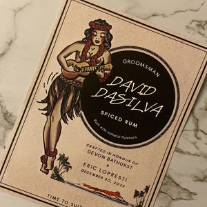 Sailor Jerry Custom Sticker Label | 375ml, 750ml, 1140ml, 1750ml - Etsy